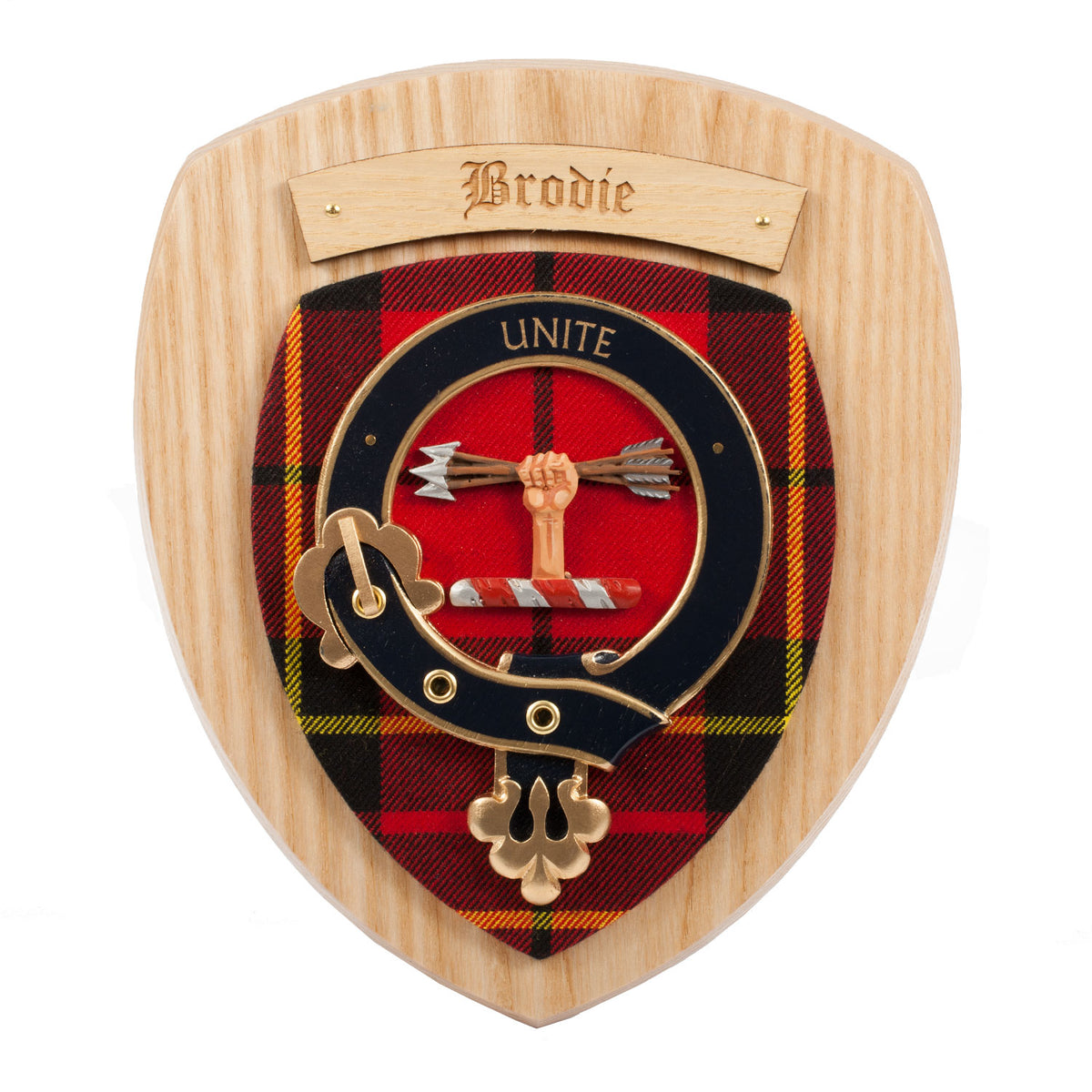 Clan Wall Plaque Brodie | Heritage of Scotland — Heritage Of Scotland